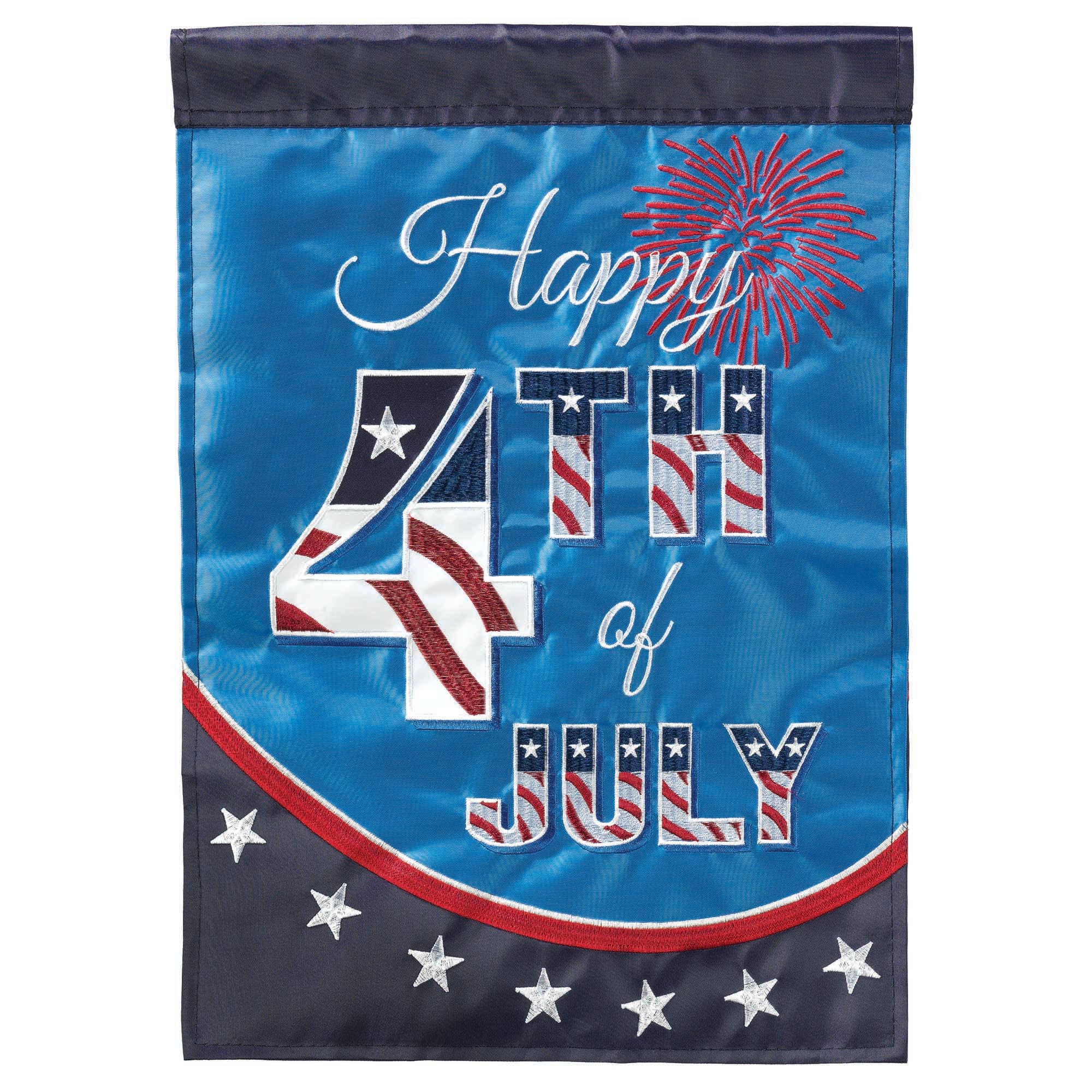 Magnolia - HAPPY 4TH OF JULY GARDEN APPLIQUE – Andrea's Schnuck Store