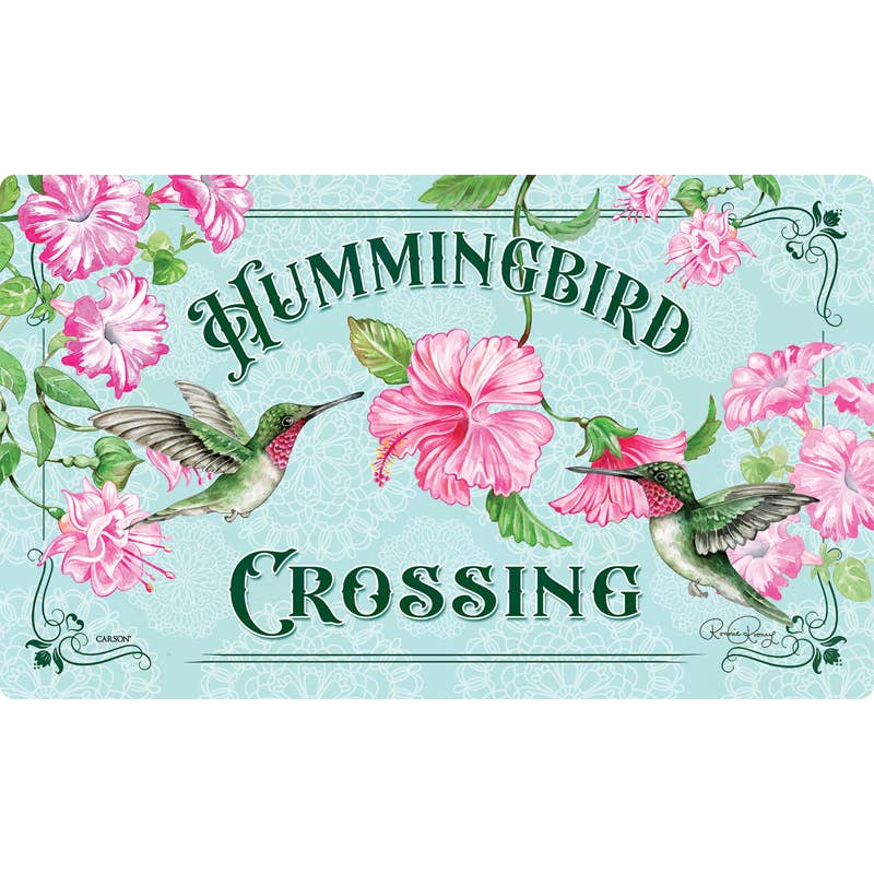 FlagTrends by Carson - "Hummingbird Crossing" Mat – Andrea's Schnuck Store