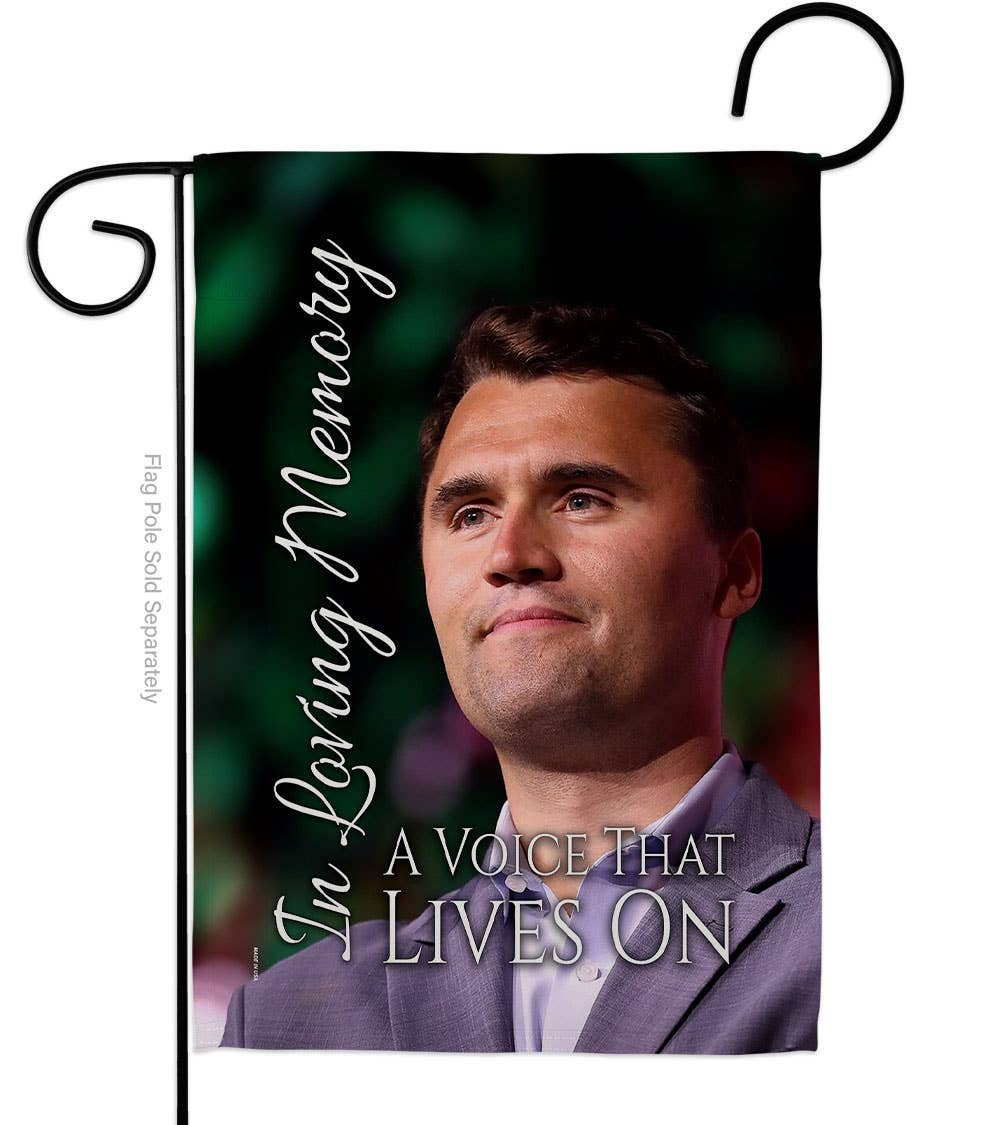 Two Group Flag Co - In Loving Memory Charlie Kirk Flag – Andrea's ...
